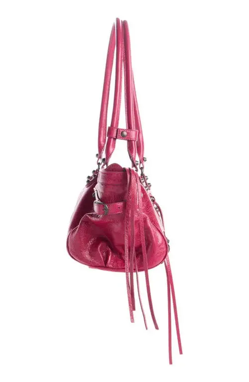 Balenciaga Le City East/West Shoulder Bag - 5729 Framboise